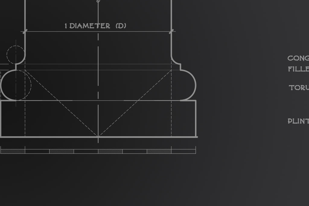 Buy Tuscan Column Bases - Replacement Bases – Brockwell Incorporated