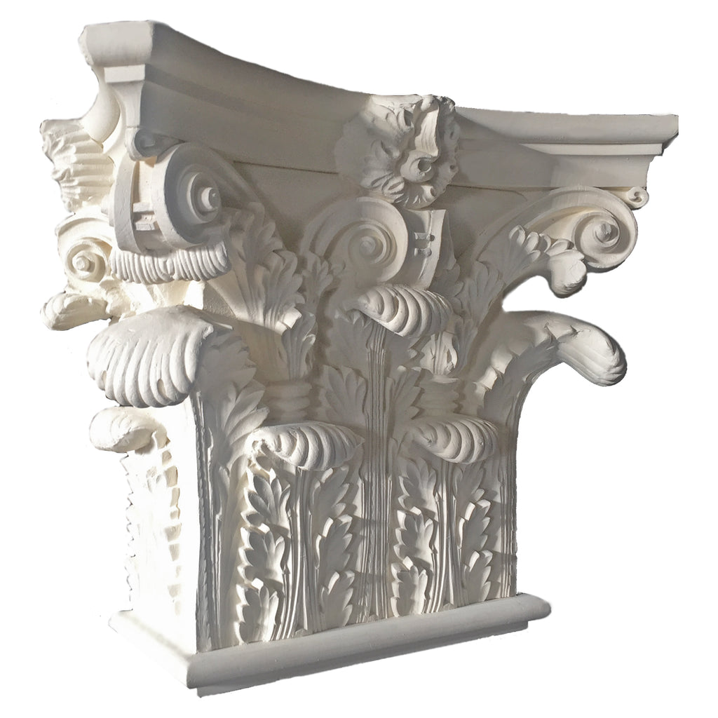 Browse Roman Corinthian Plaster Half Square Capitals from Brockwell ...