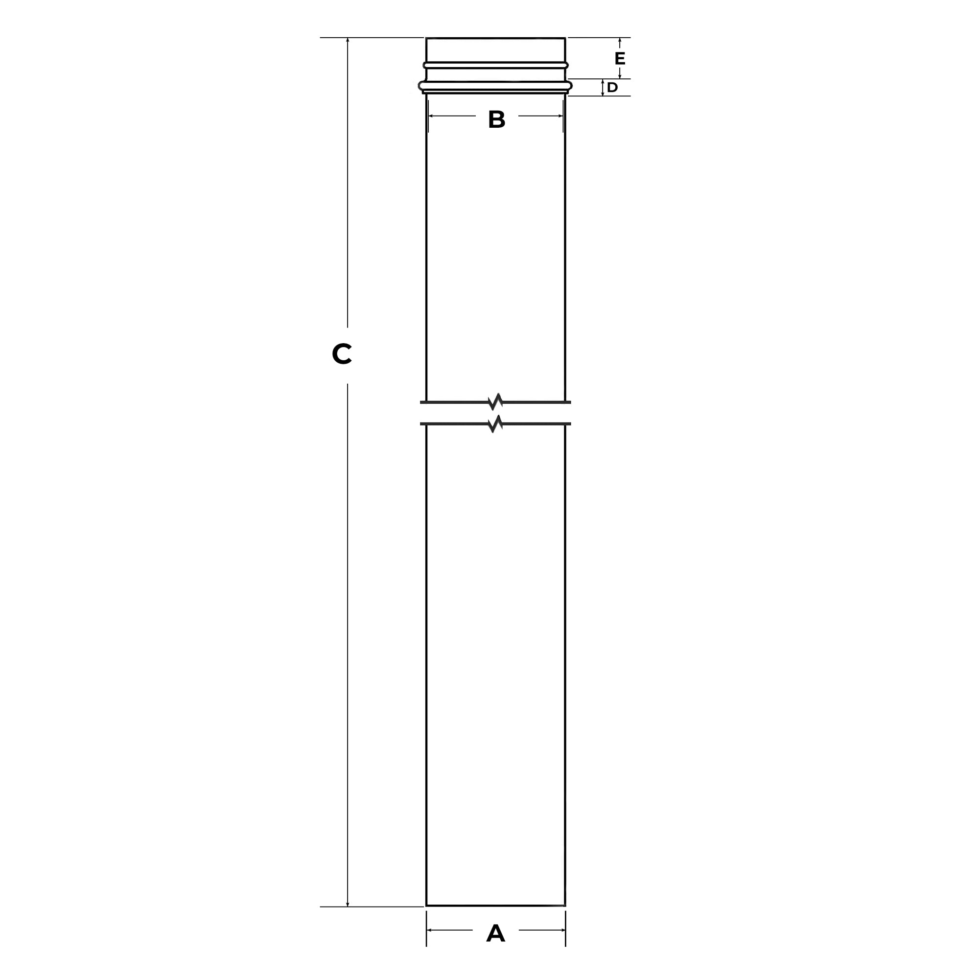Tuscan Column Tapered