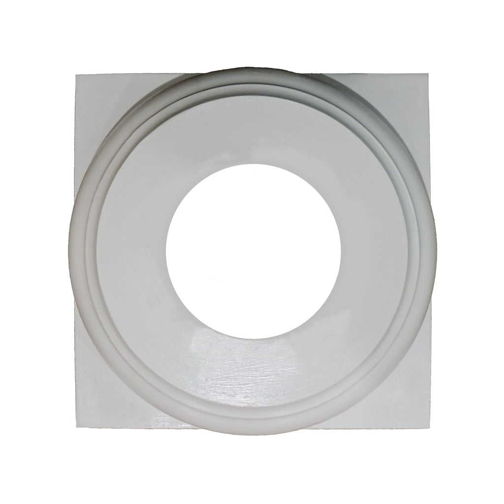 Tuscan Fiberglass Weight-Bearing Column Base for Wood Columns ...