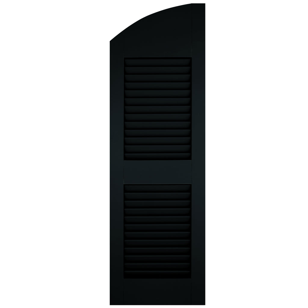 Solid Arch Top Open Louver Shutters - [Architectural Collection ...