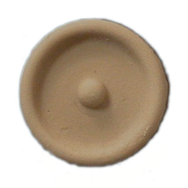 1" Diameter Small Plain Circle Rosette - Compo Material – Brockwell ...