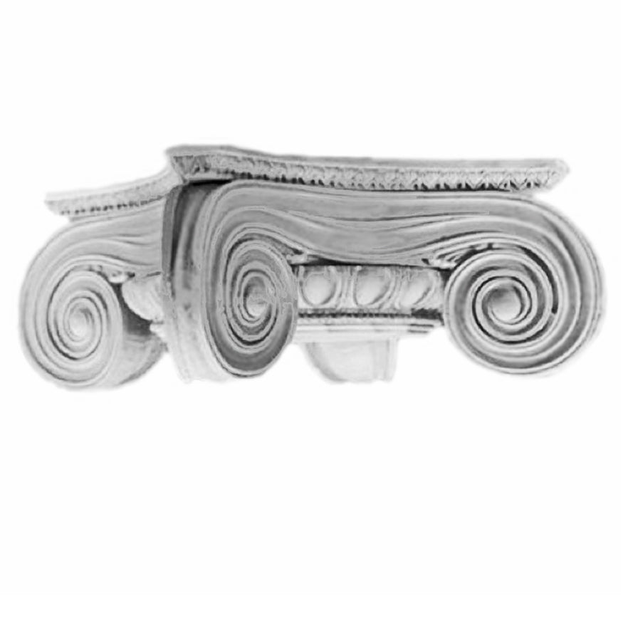 Buy Greek Angular Ionic Round Plaster Capital - Minerva Polias Design ...