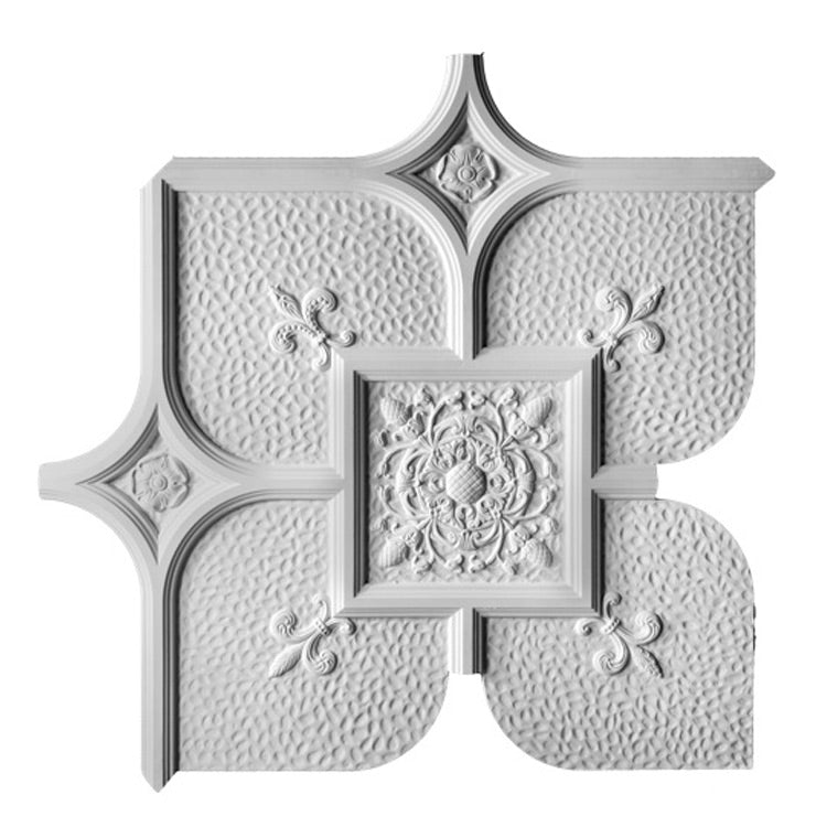 Old English Plaster Ceiling Panel Design - Brockwell Incorporated ...