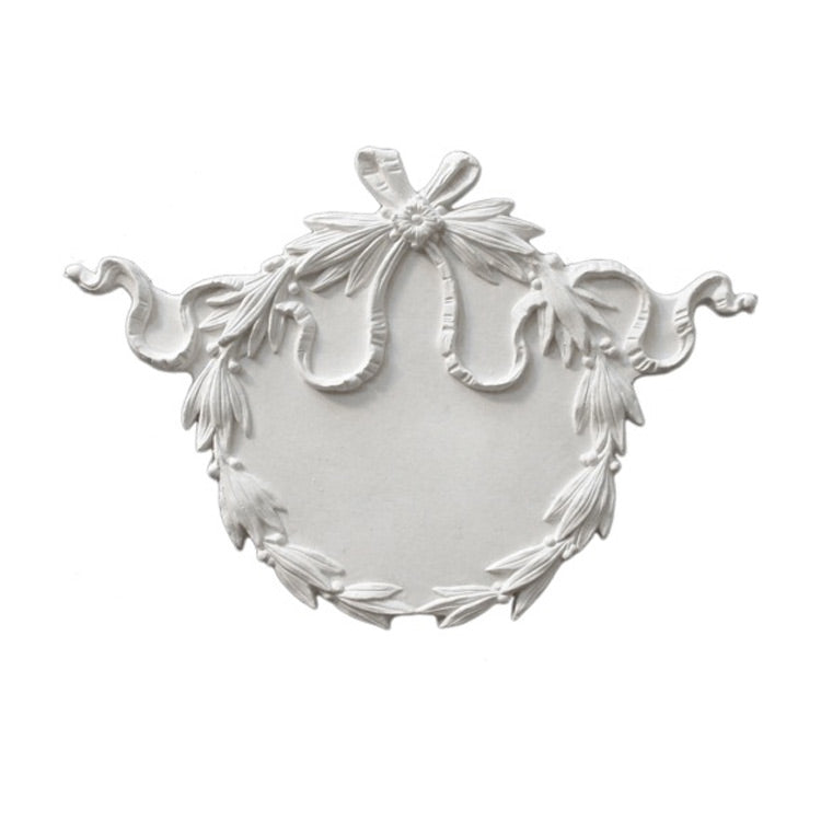 Classical Home Products: Plaster Wreath Cartouche – Brockwell Incorporated