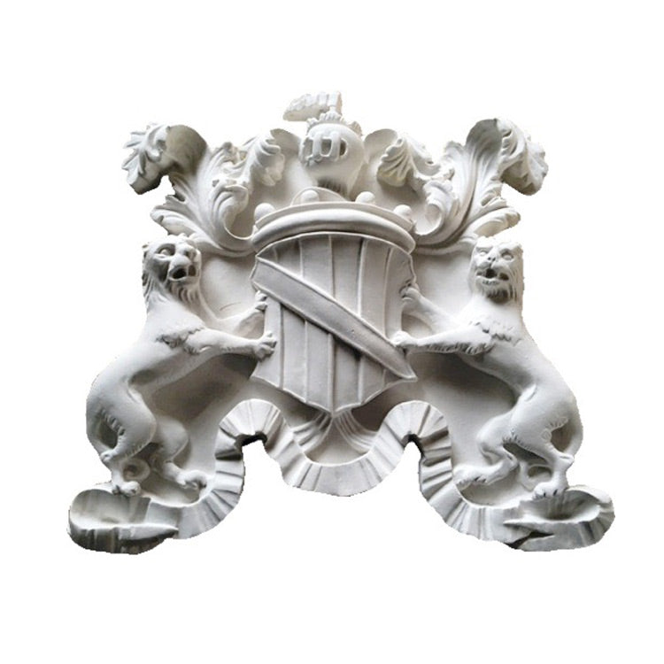 Heraldic Crest Plaster Shield Applique Online – Brockwell Incorporated