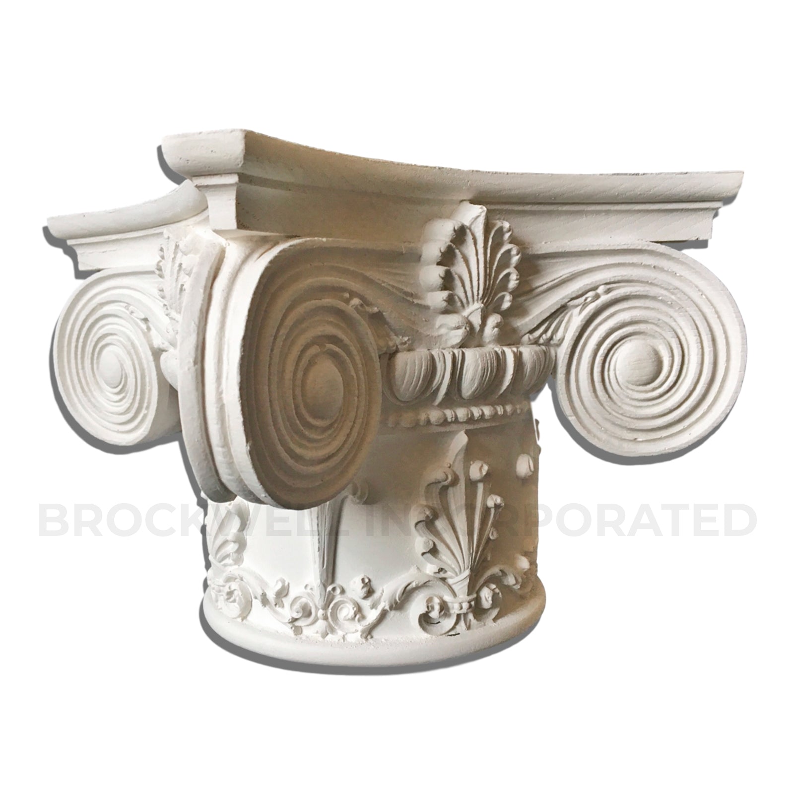 Buy Round Plaster Ionic Capitals - Renaissance Chicago Style ...