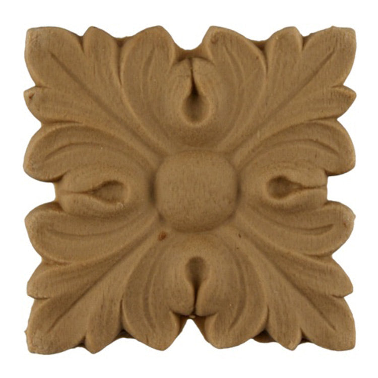 Square Flower Rosettes, Stainable, Easy to Install – Brockwell Incorporated